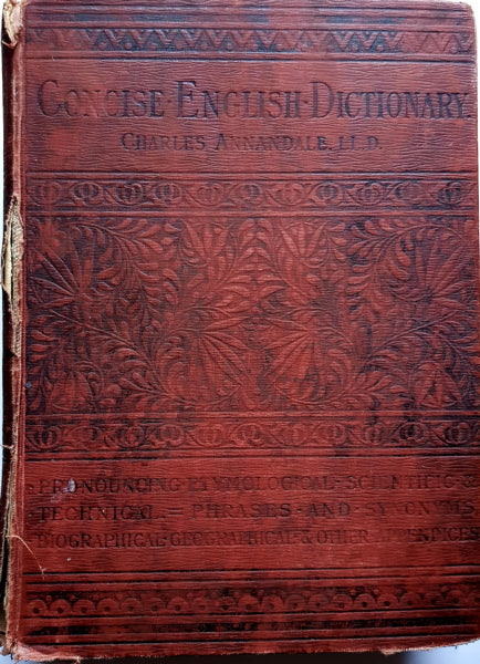 Annandale Concise English Dictionary: Charles Annandale. Publisher ...